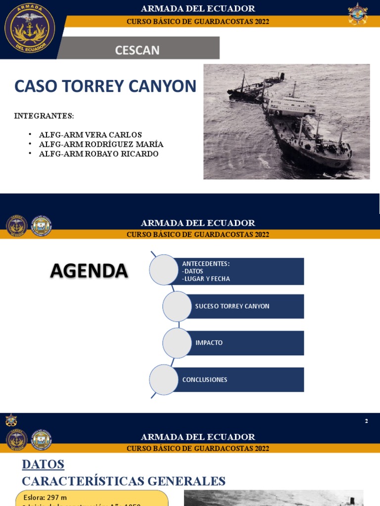Caso Torrey Canyon | PDF | Envío