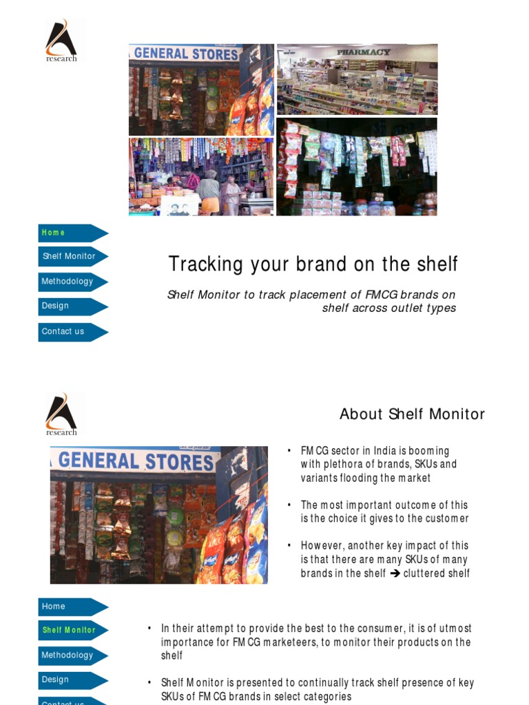 Tracking Shelf Presence and Visibility of FMCG Brands Through Shelf ...