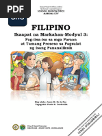 4TH QUARTER Module PAGBASA-PAGSUSURI (Week1&2) | PDF