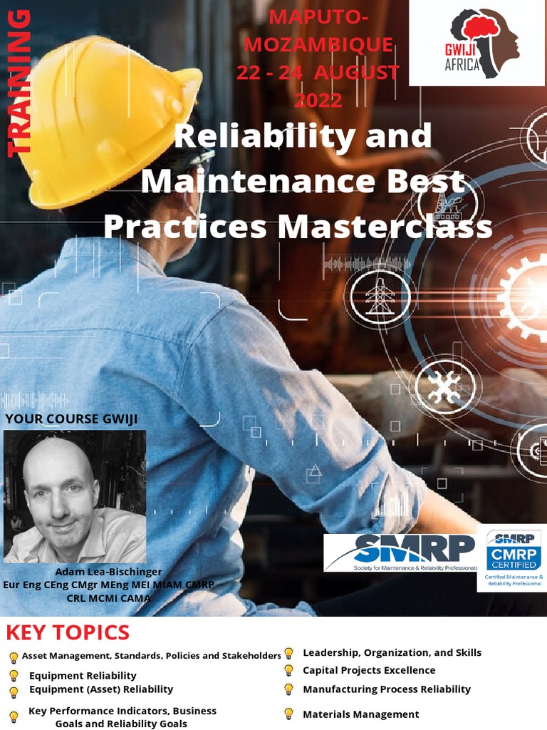 CMRP | PDF | Reliability Engineering | Economies