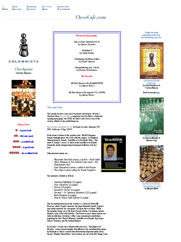 Hansen 105 | PDF | Chess Openings | Game Theory