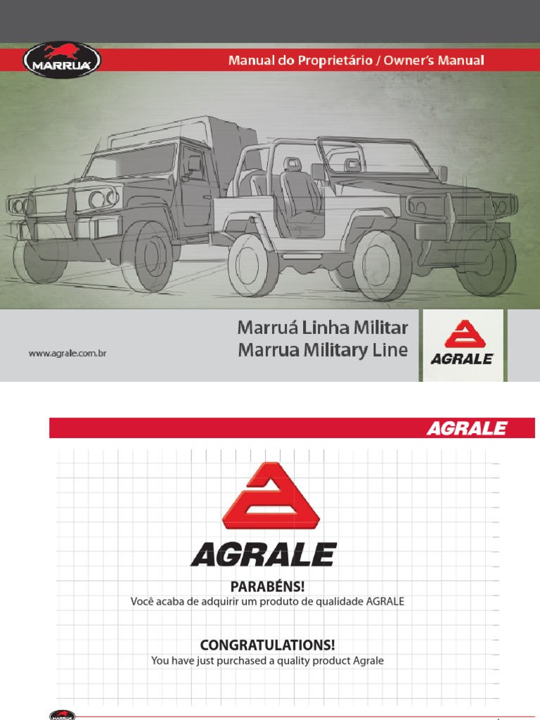 Manual Do Proprietário Marruá Linha Militar Port-Ing 2900.003.248.00.1 Ed4 | PDF | Máquinas ...