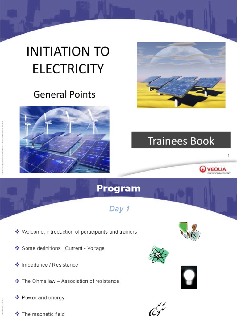 1 - Introduction To Electricity-Animation | PDF | Electrical Impedance ...