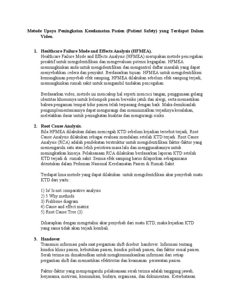 Analisis & Identifikasi Metode | PDF