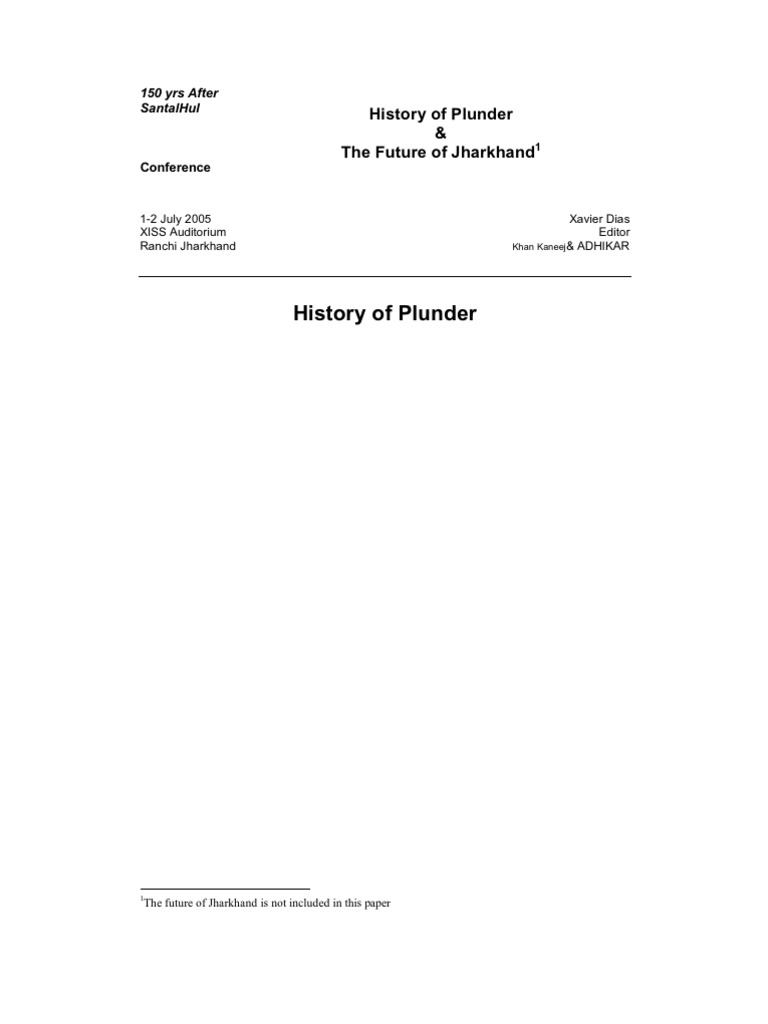 150 Yrs After Santal Hul | PDF