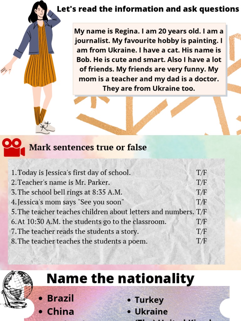 Lesson 2A (Beginner) | PDF | English Language