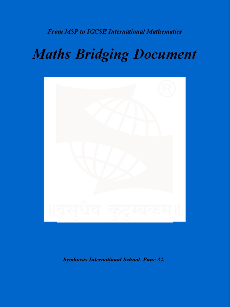 BRIDGING | PDF | Equations | Mathematics