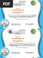 CERTIFICATE OF ENROLLMENT 4ps | PDF