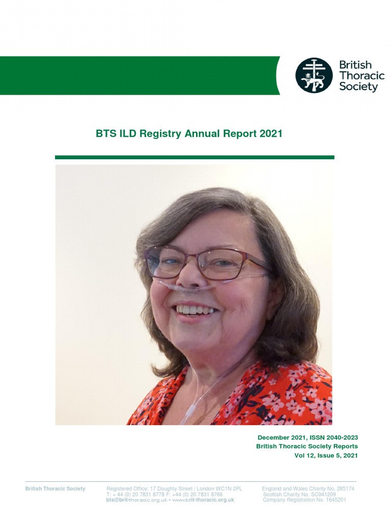 BTS ILD Registry Annual Report 2021 | PDF | Medicine | Causes Of Death
