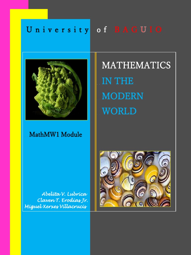 Mathematics In The Modern World Pdf Symmetry Mathematics