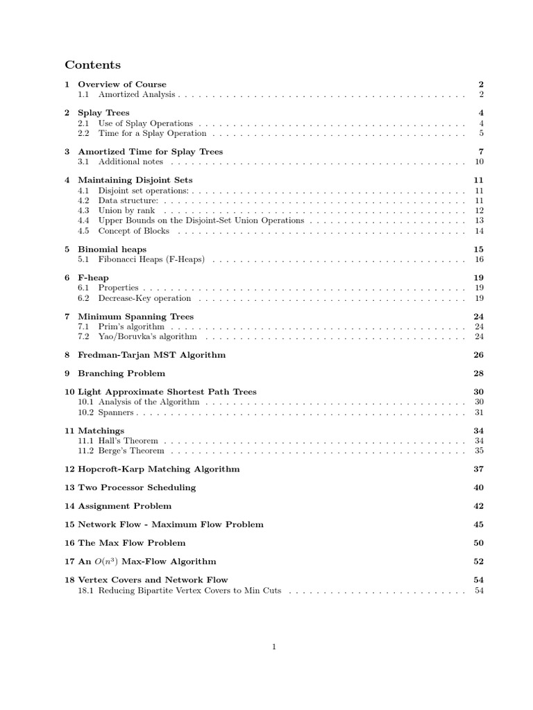 Design And Analysis Of Algorithm Lecture Notes Pdf Mathematical Relations Mathematics