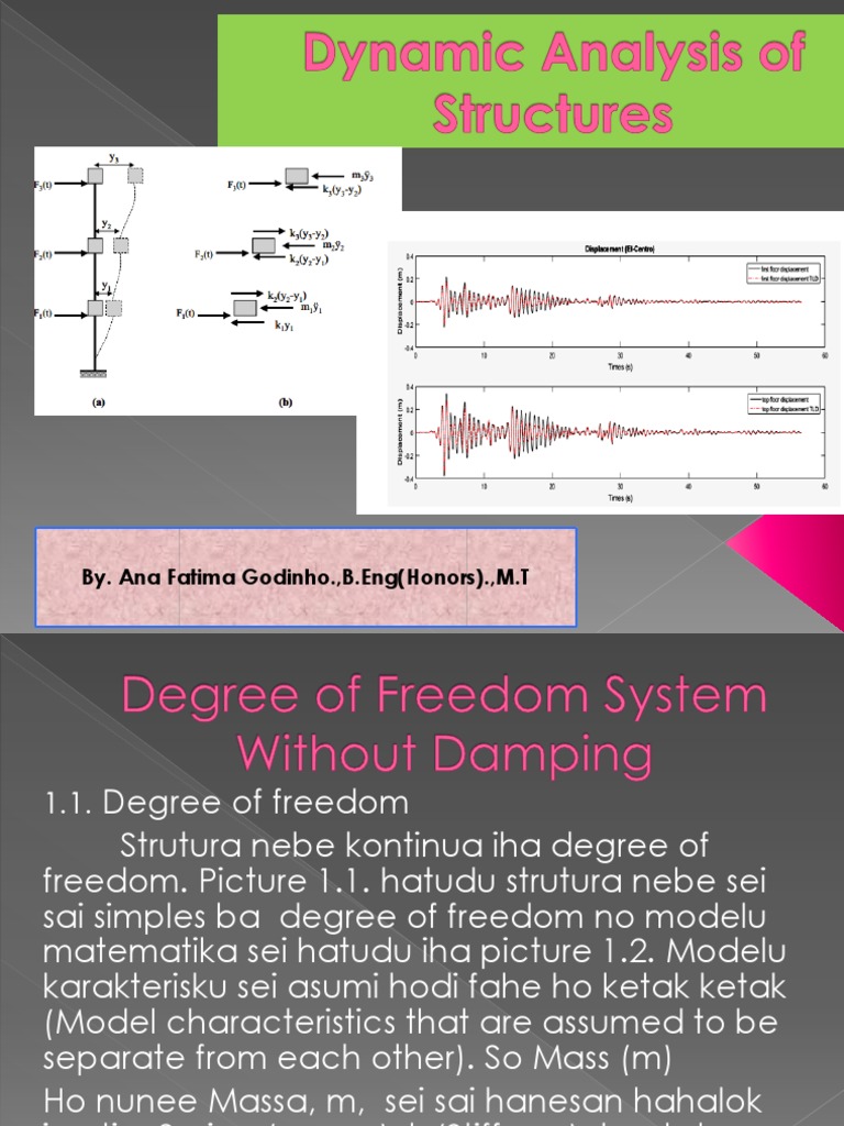 PDF Dynamic Analysis of Structures | PDF