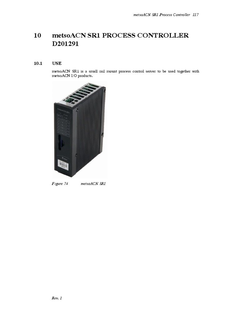 Acn SR1 Process Controller | PDF | Ethernet | Computer Hardware