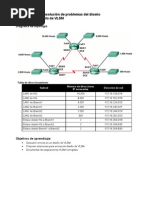 Diseño e Implementación de Un Esquema de Direccionamiento VLSM Topología | PDF | Dirección IP ...