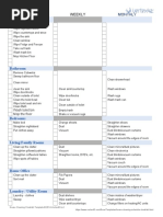 SOP Spa Cleaning Checklist | PDF | Bathroom | Home