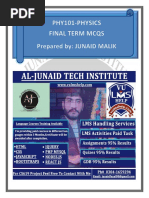 MTH101 Final Term MCQs and Papers | PDF | Teaching Methods & Materials | Science & Mathematics