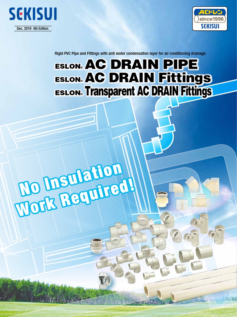 SEKISUI-ESLON+AC+Drain+Pipe+and+Fittings Dec.2019-4thEdition | PDF ...