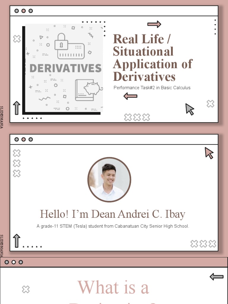 Andrei Ibay-Tesla-Q3-Bas Cal-Performance Task#2 | PDF | Derivative ...