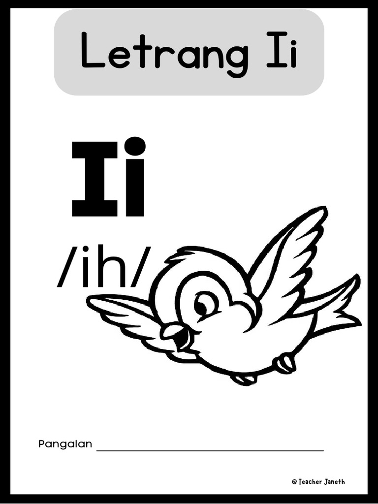 Letrang Ii Kindergarten Worksheets | PDF