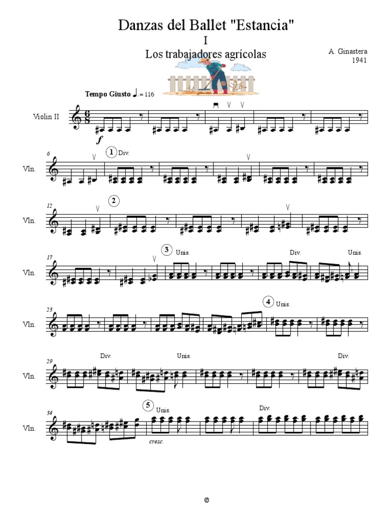 Correccion Ginastera | PDF