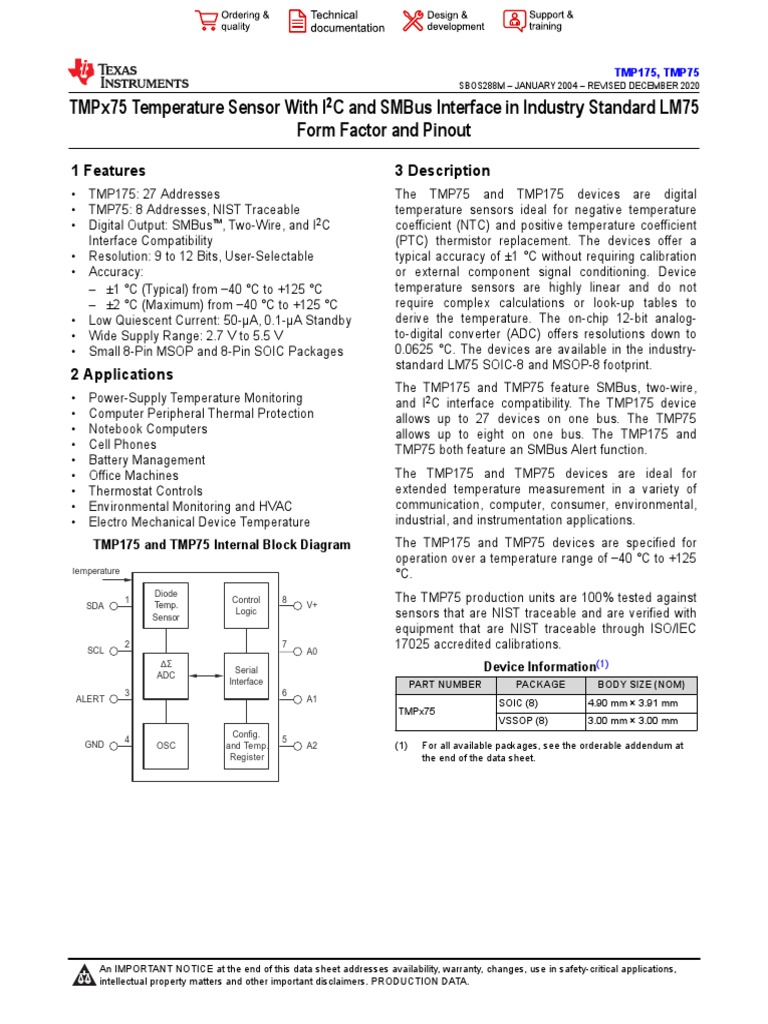 TMP 75 | PDF | Electrical Engineering | Computer Engineering
