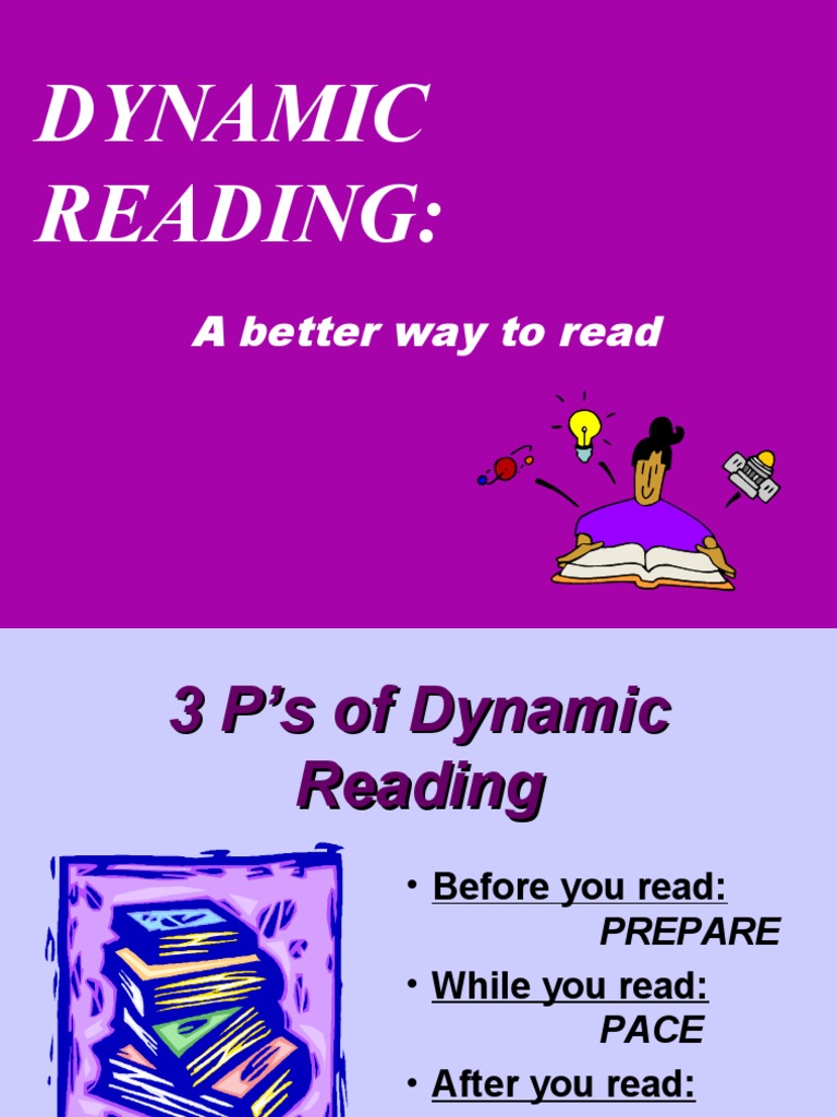 Dynamic Reading | PDF | Learning | Cognitive Psychology