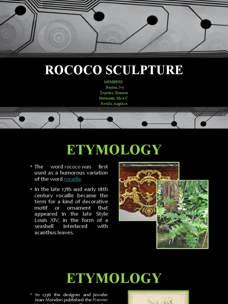Rococo Sculpture | PDF | Western Art | Decorative Arts