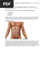 Abdominal Examination - OSCE Guide - Geeky Medics | PDF | Abdomen | Medical Specialties