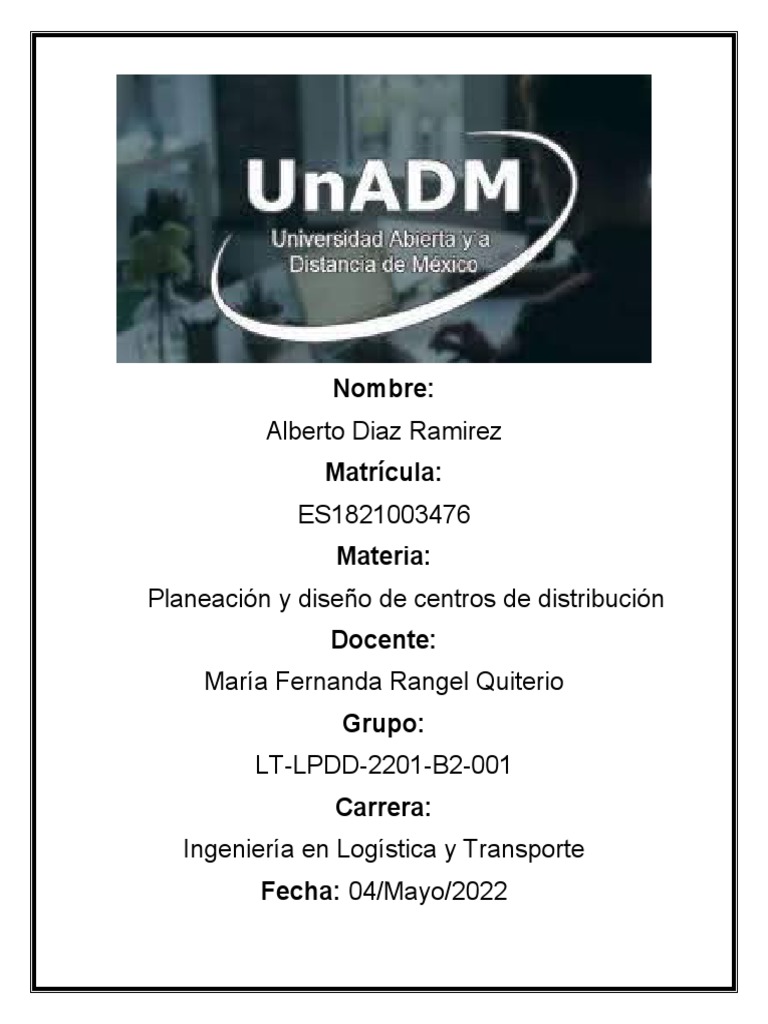 LPDD U2 A2 Aldr | PDF | Planificación | Almacén