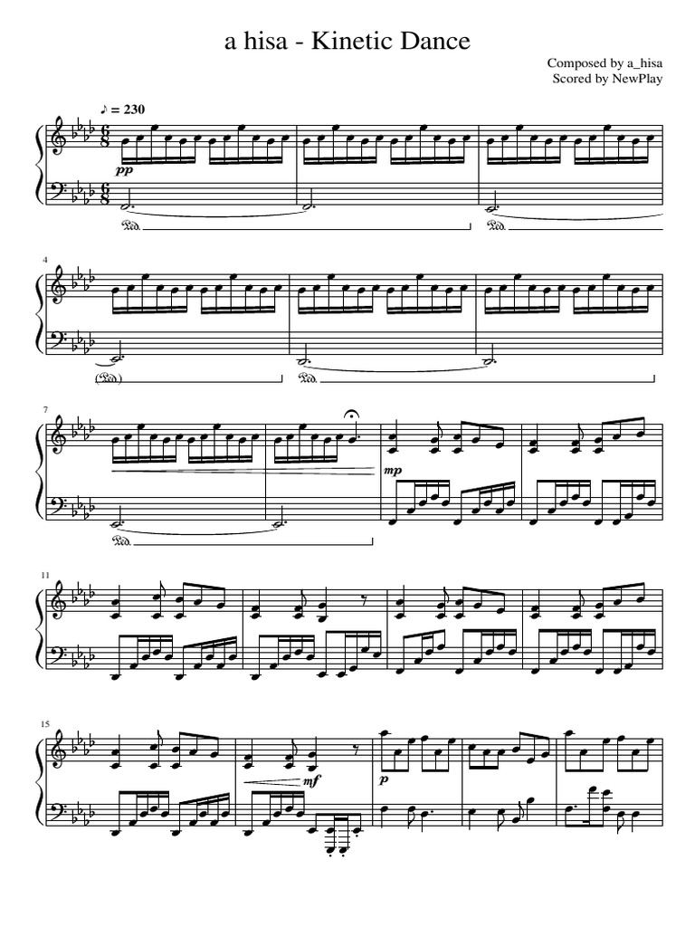 A Hisa - Kinetic Dance | PDF