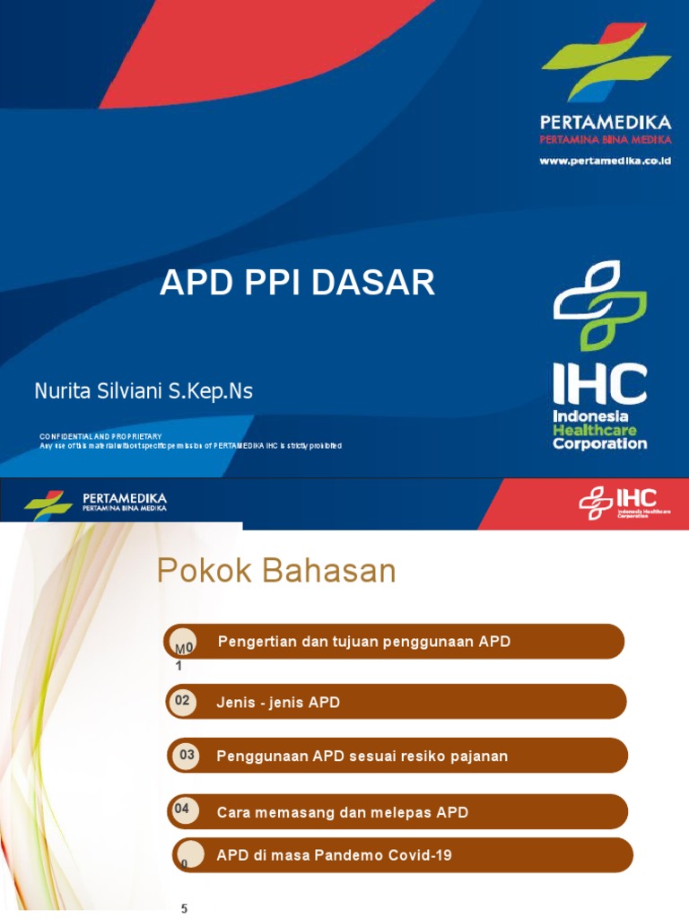 Apd Ppi Dasar | PDF | Kesehatan Holistik | Sains & Matematika