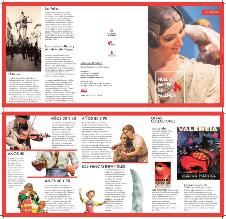 Folleto Historia de Las Fallas | PDF