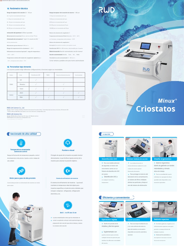 Cryostats Brochure - En.es | PDF