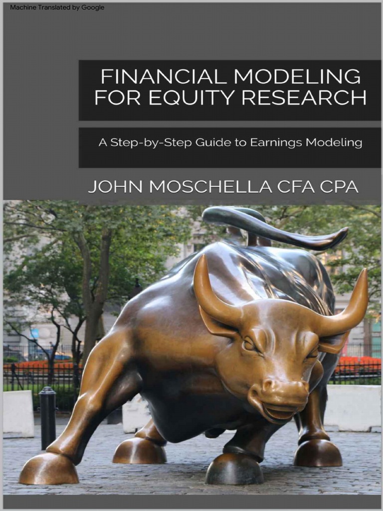 Financial Modeling For Equity Research | PDF