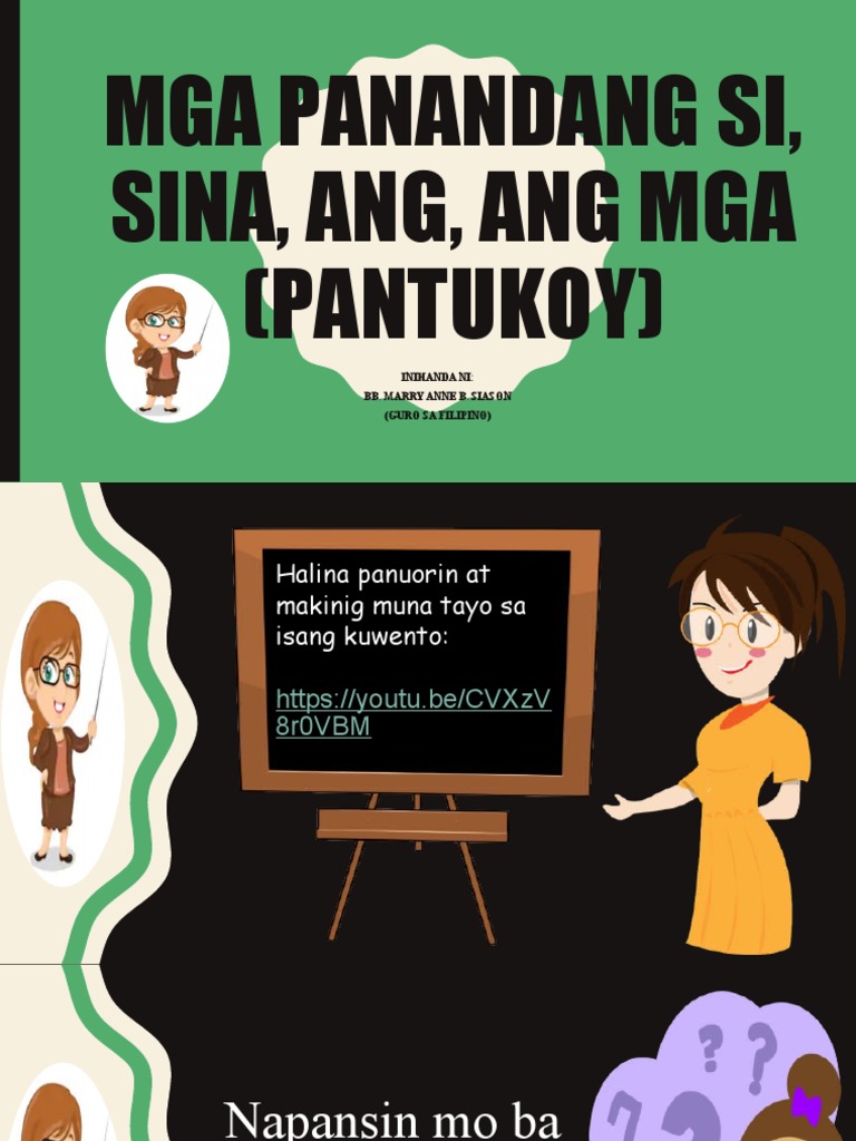 Aralin 5 Mga Pananda | PDF