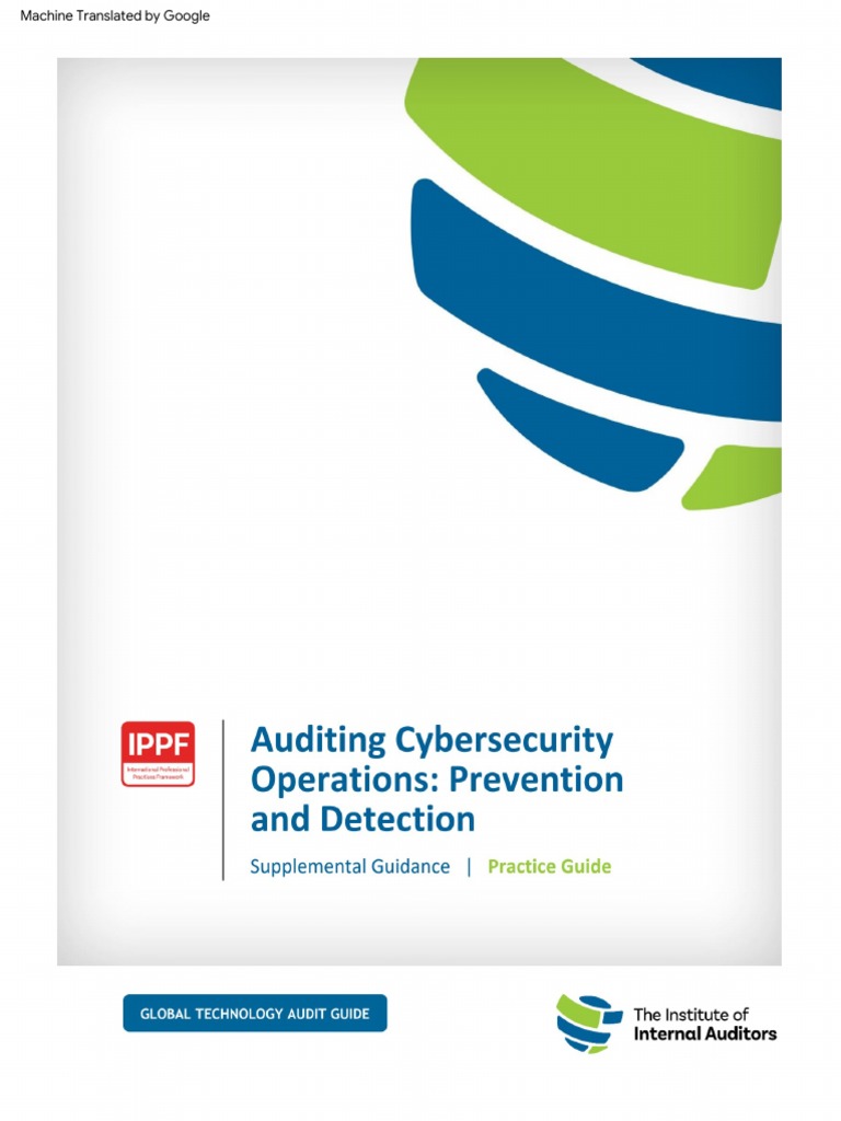 Gtag Auditing Cybersecurity Operations Final | PDF | Seguridad | La ...