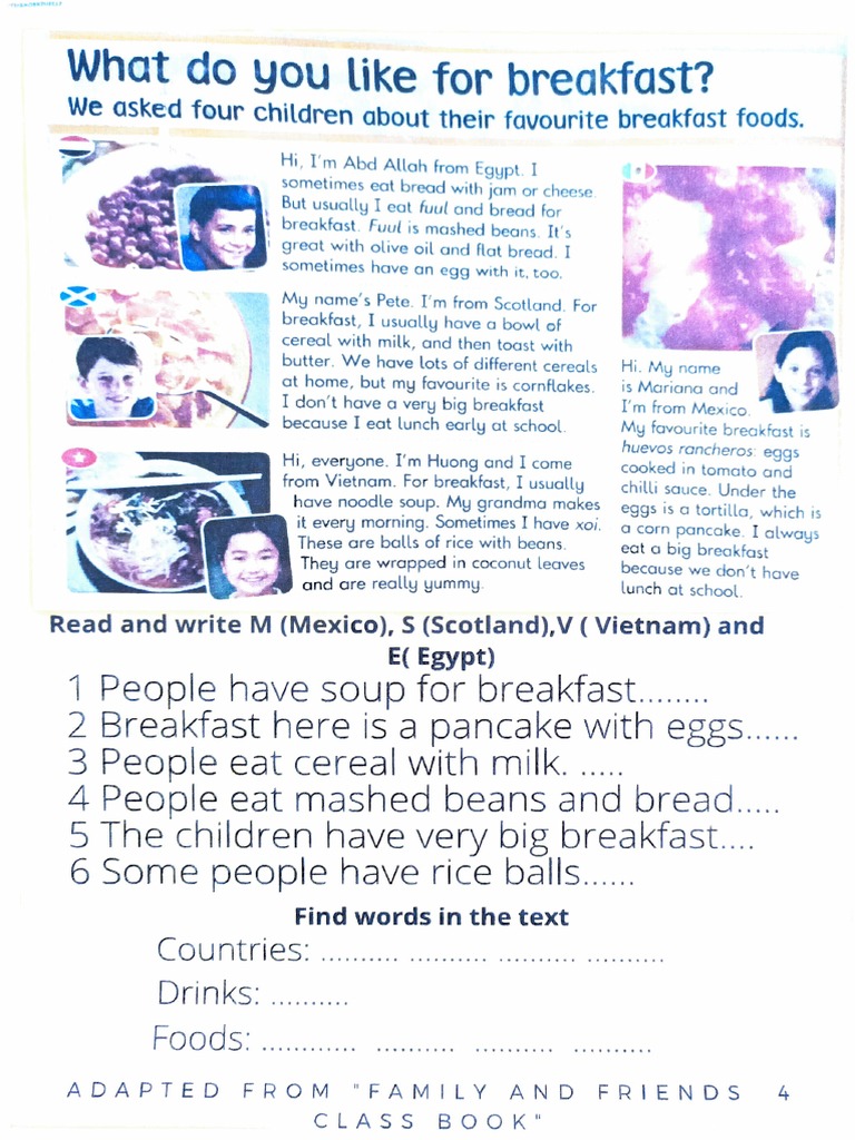 Breakfast Around The World | PDF | Regional & Ethnic Food | Western Cuisine