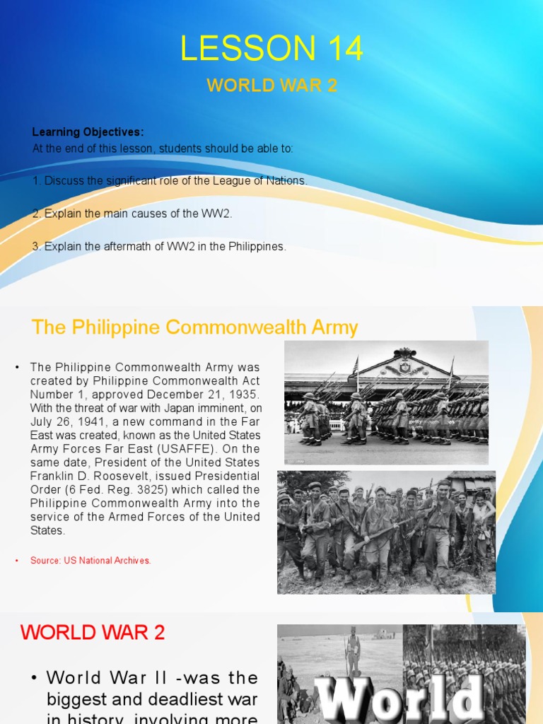 Lesson 14 - The World War 2 | Download Free PDF | Atomic Bombings Of ...