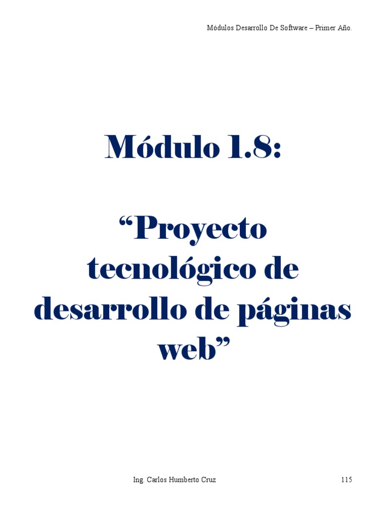 Modulo 1.8 | PDF | HTML | Script Java