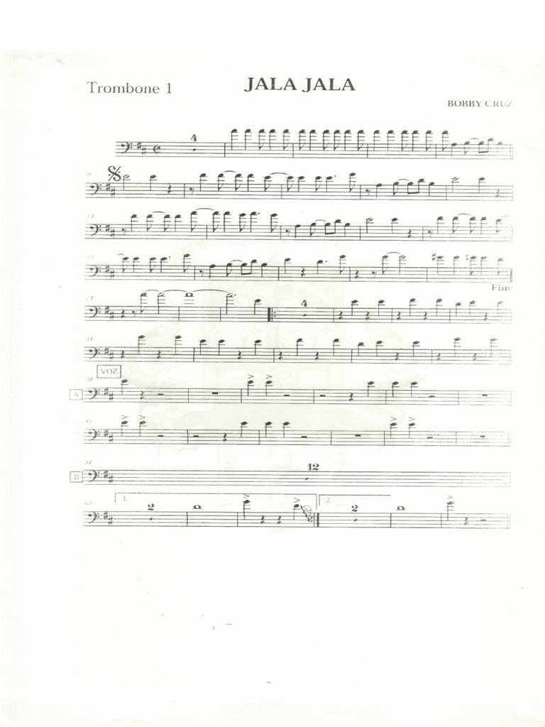Jala Jala Trombon | PDF