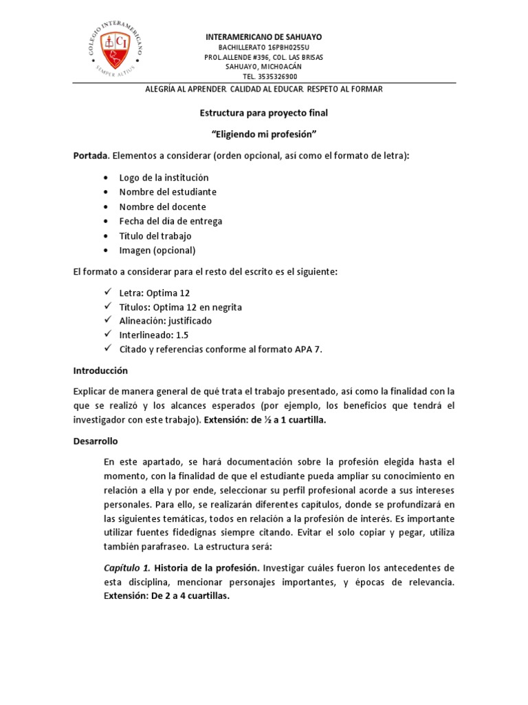 Proyecto Final Estructura | PDF