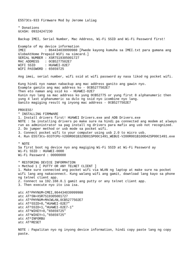 IMPORTANT | PDF | Wi Fi | Usb