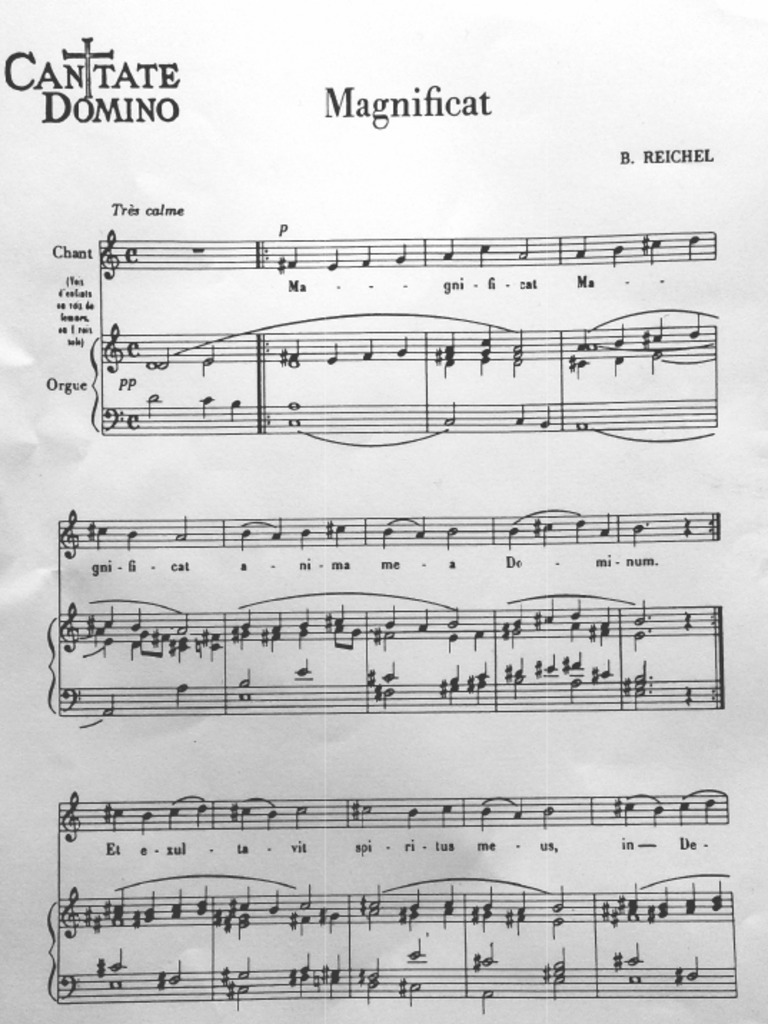 Magnificat Reichel Orgue | PDF