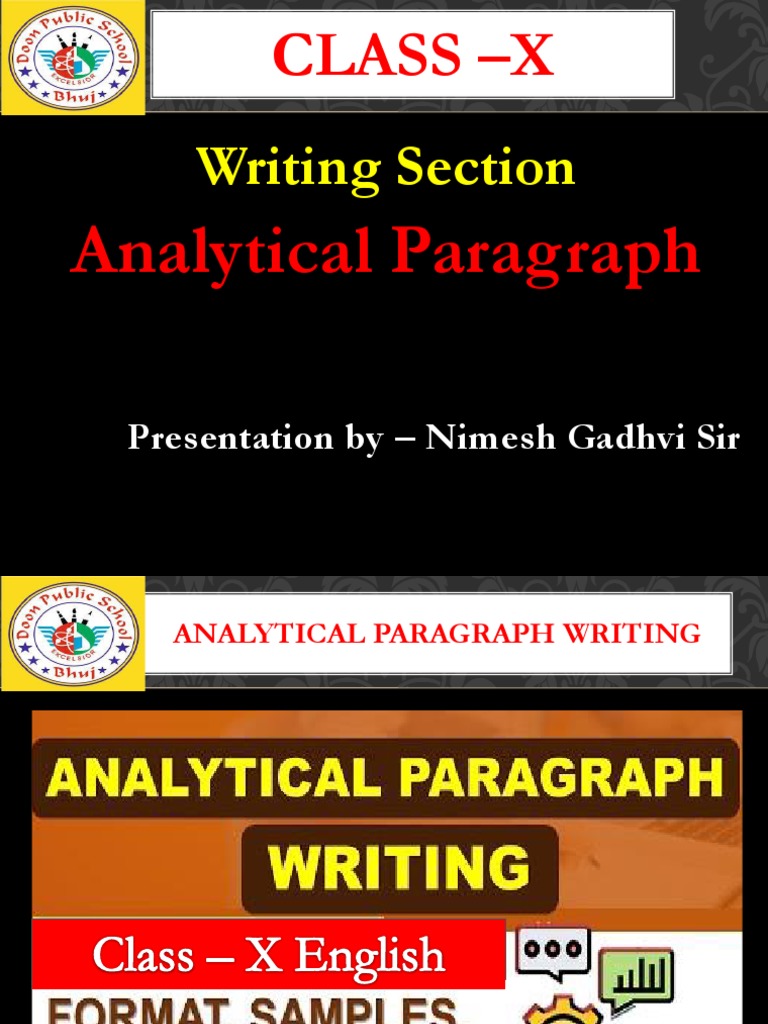 Analytical Paragraph | PDF | Menu | Restaurants