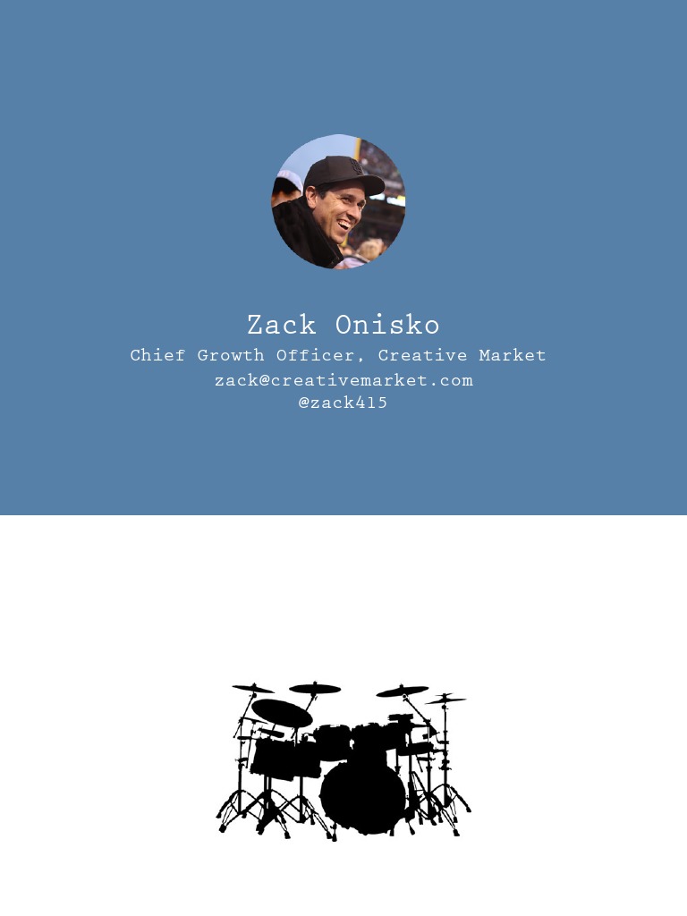 2 - Zack Onisko | PDF | Startup Company | Small Business & Entrepreneurs