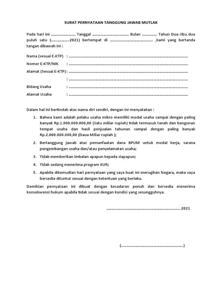 Form Bri Umkm1 | PDF