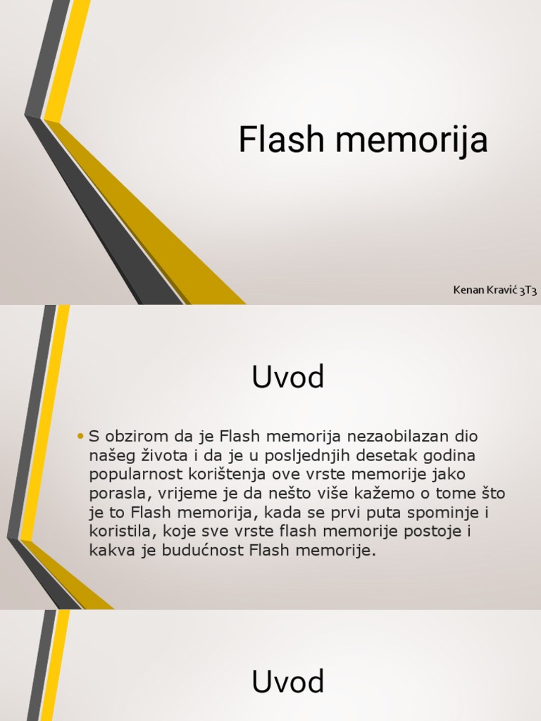 Flash Memorije | PDF
