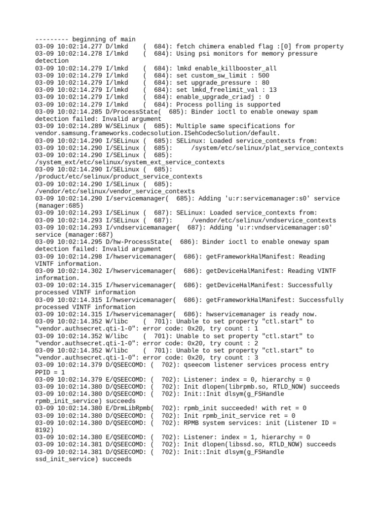 Logcat CSC Update Log | PDF | Proprietary Software | Android (Operating System)