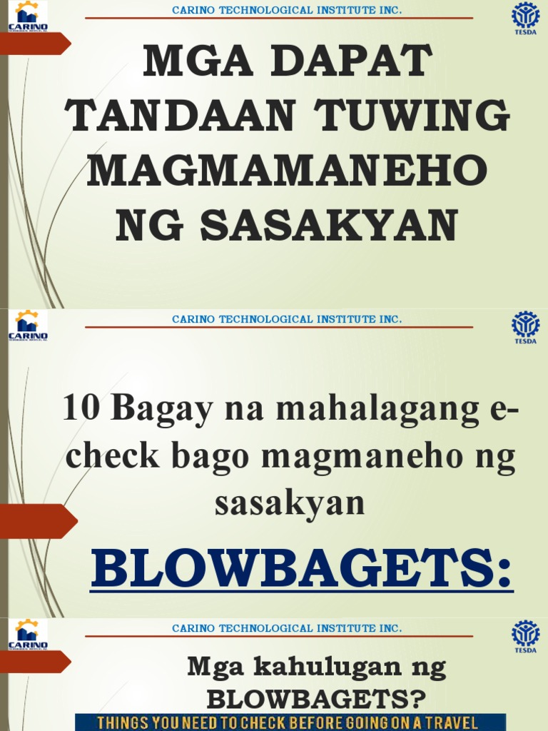 Blowbagets (Tagalog) | PDF