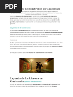 Leyenda de La Siguanaba | PDF